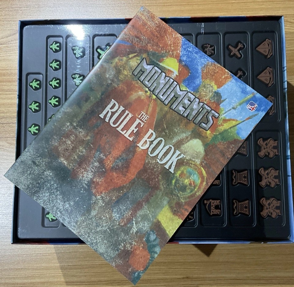 Monuments Board Game - Super Deluxe Kickstarter Edition Brand New | eBay UK