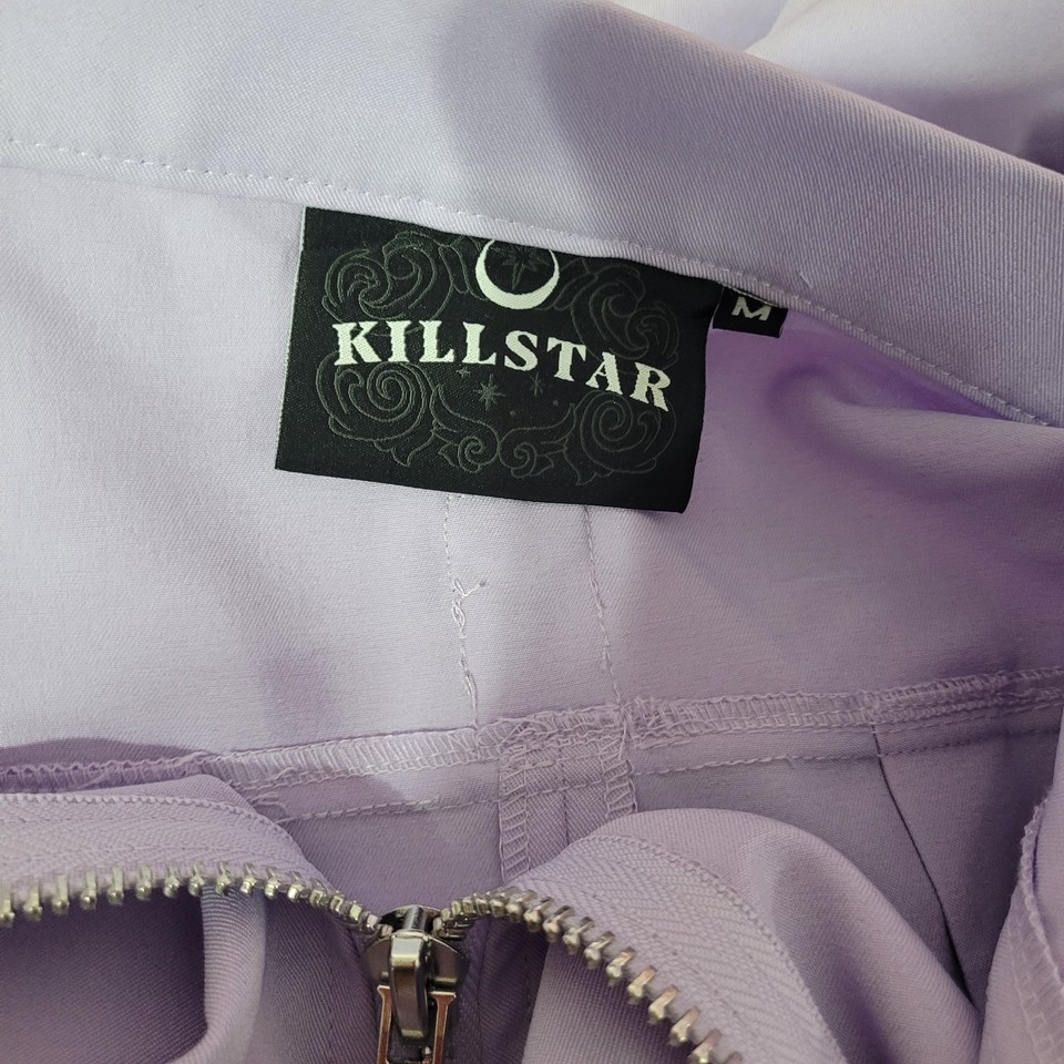 Killstar Lavender Mini Skirt Medium Pastel Goth Purple Womens Cosplay ...