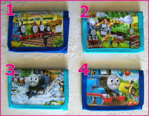 THOMAS & FRIENDS TRI-FOLD WALLET Awesome Blue - Choose Design NEW ...