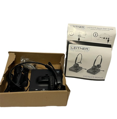 Leitner LH270 Wireless Single-Ear Phone Office Headset Hands Free | eBay