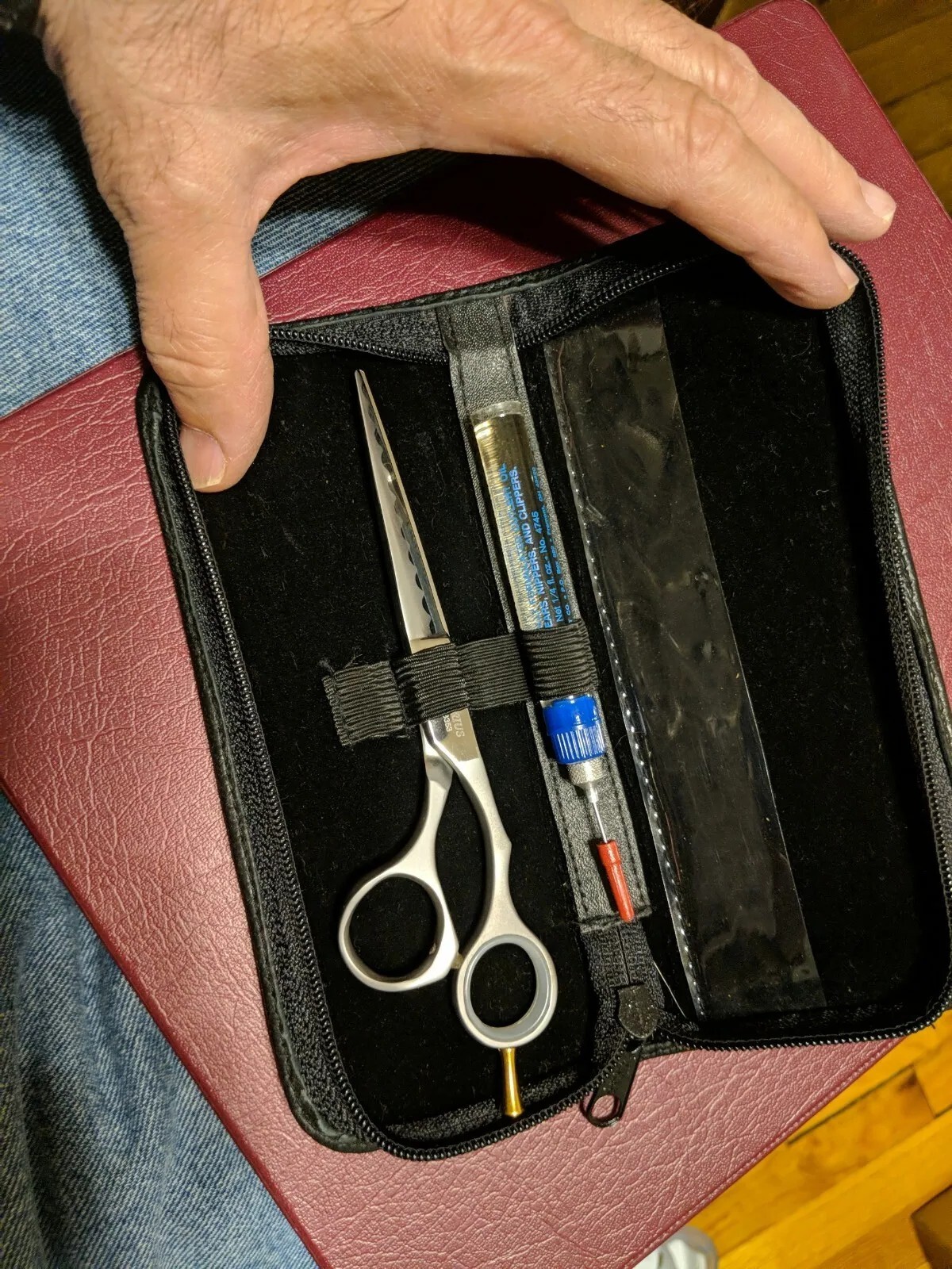 Arius Eickert Hair Scissors Professional Shears Case Oil Papers 8353-6 ...