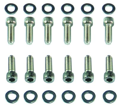 Valve Cover Bolts Ford 6 Crossflow Chrome Socket Head suit Steel Covers ...