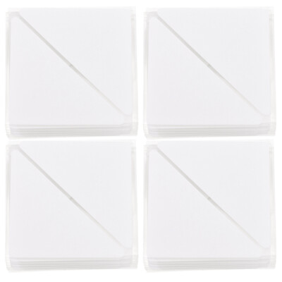 60Pcs Men Shirt Triangle Collar Stays Collar Stiffeners Adhesive Shirt ...