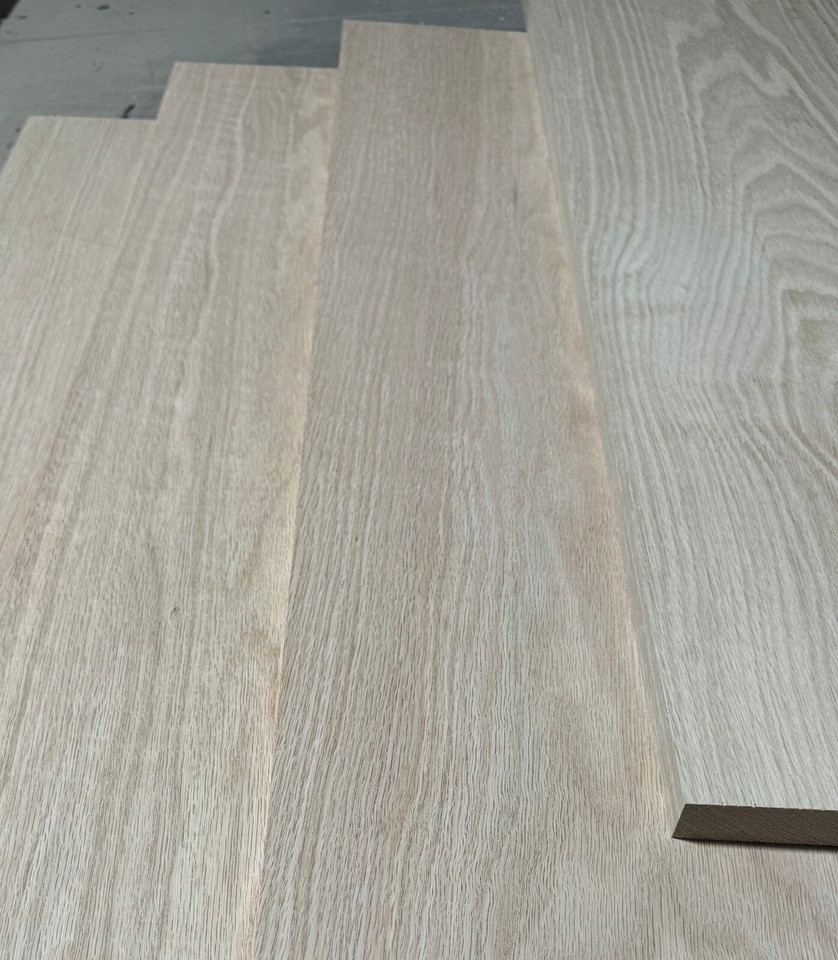 Solid Oak boards Kiln Dried Oak Planed Solid Oak ALL BOARDS are 22mm ...