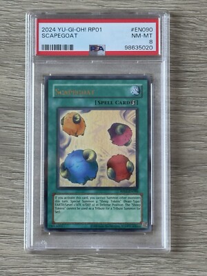 Yu-Gi-Oh! Scapegoat (Retro Pack 2024 Reprint) - RP01-EN090 PSA 8 | eBay