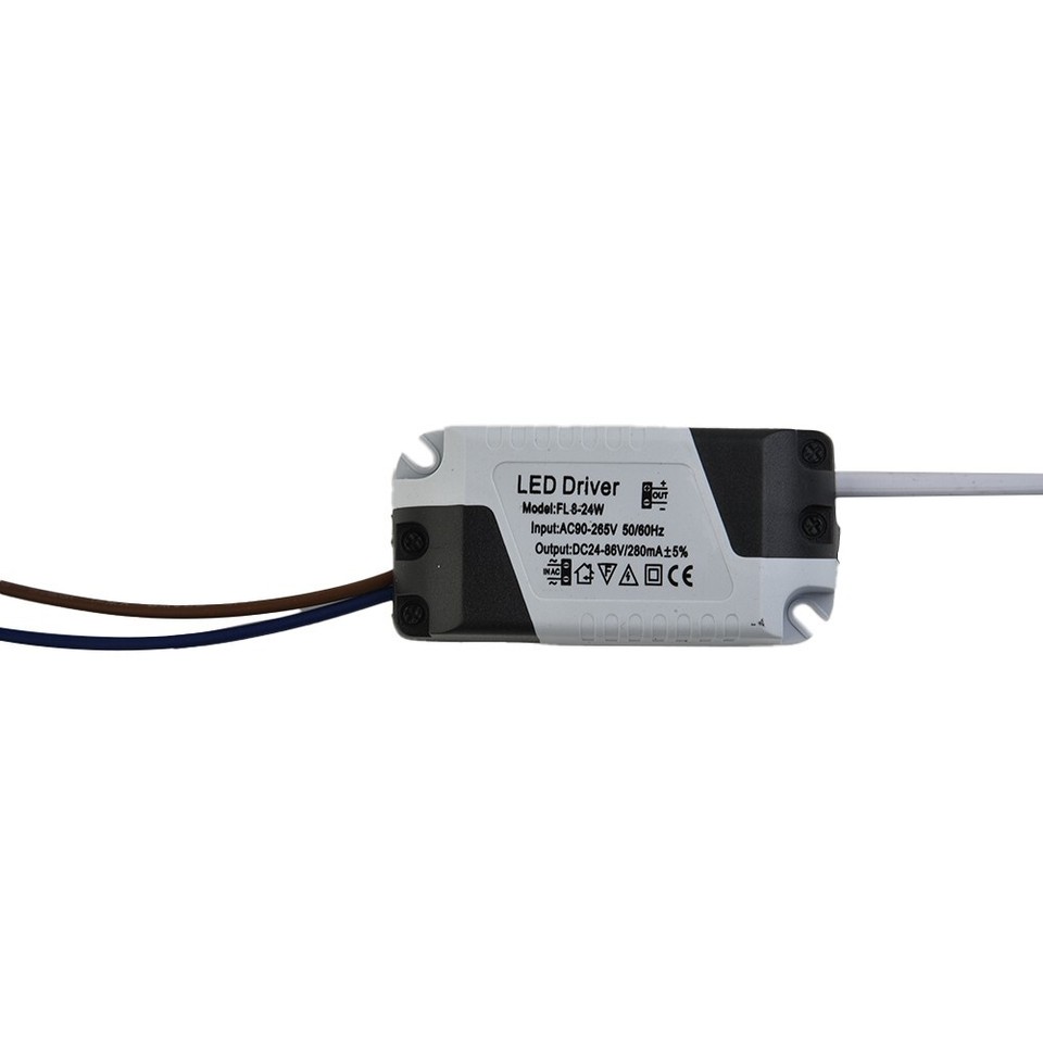 8-18 Watt / 8-24 Watt 280mA LED-Driver Netzteil Trafo Treiber ...