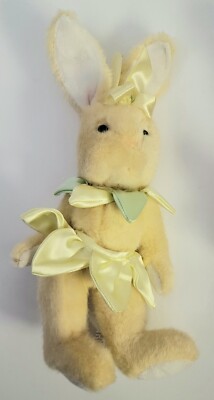 Yellow Bunny Rabbit Plush Stuffed Animal 10" | eBay
