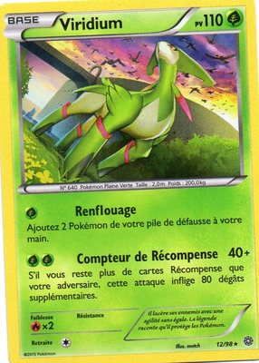 VIRIDIUM HOLO 110PV 12/98 - NEUF - CARTE POKEMON | eBay