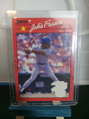 Who knows about this card??? ERROR JULIO FRANCO 1990 DONRUSS 701. | eBay