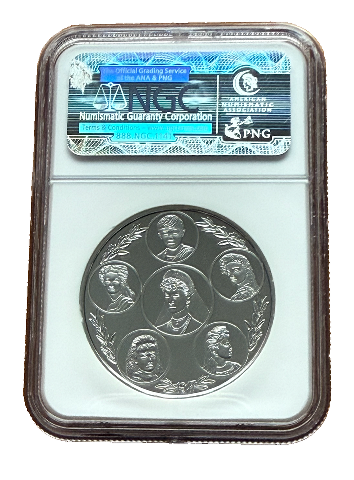 Russia 1917 Dated Platinum 35 Gram 1 Rouble NGC PF66UC Family Retro ...
