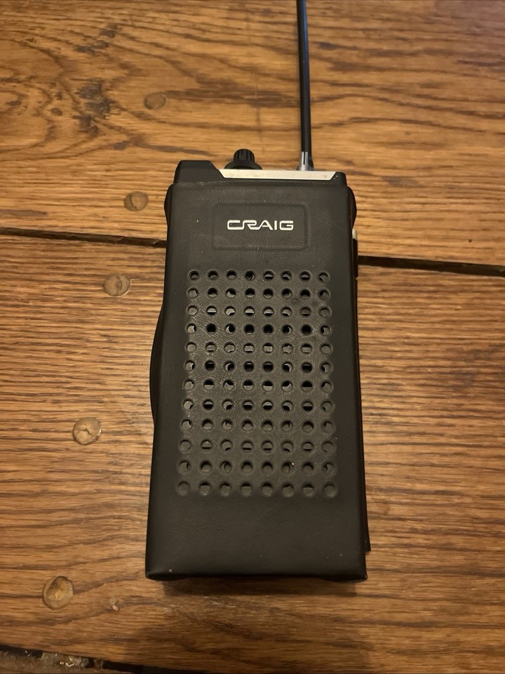 VINTAGE - Craig Model 4352 UHF 4 Channel Scanner Pocket Scanner 450 ...