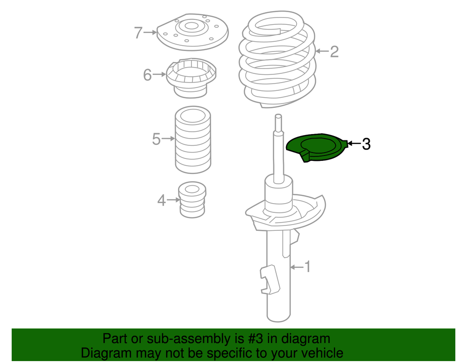 Genuine Volvo Spring Seat 31317211 | eBay