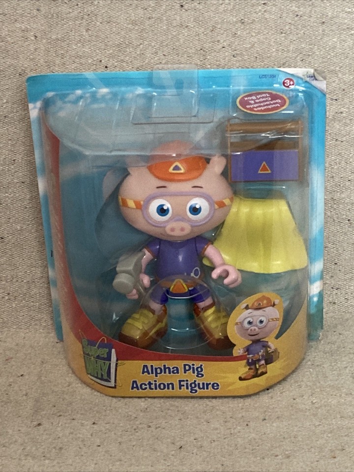 Super Why Alpha Pig Articulated Figure PBS Kids 6” PBS Kids Show New In ...