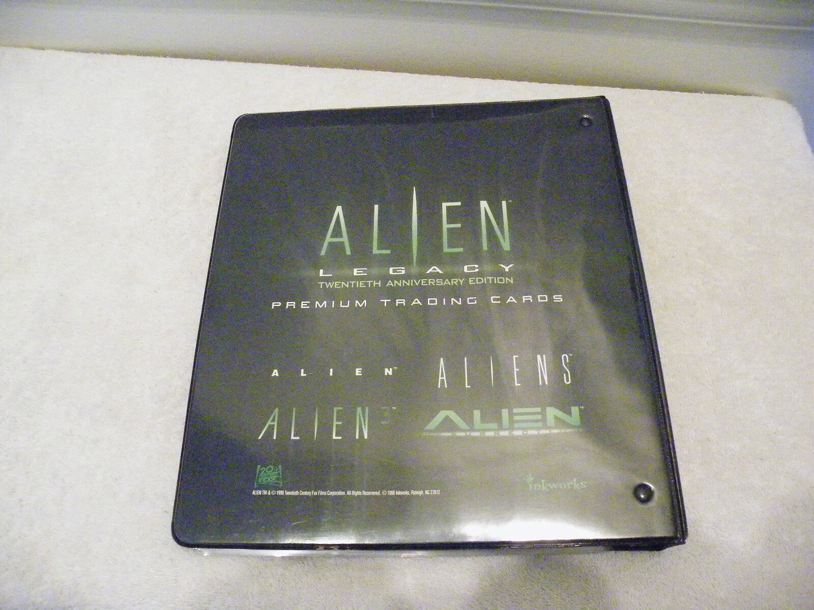 Alien legacy card binder with master card set | eBay
