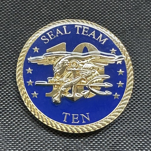 USN Navy SEAL TEAM 10 ST10 NSW SOF COMMAND UNIT Challenge Coin | eBay