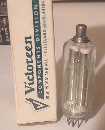 One Rare NIB NOS Vintage VICTOREEN GV6A-1200 Electron Tube, Mass Spec ...