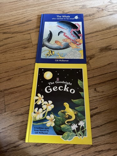 The Goodnight Gecko & The Whale Who Wanted To be small By Gill McBarnet ...
