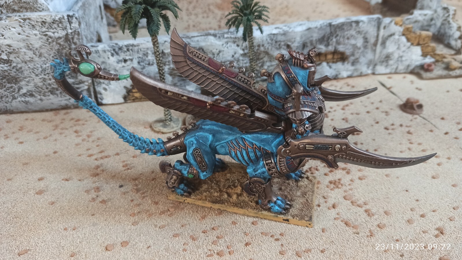Warhammer Fantasy AOS Tomb Kings Khemrian Necrosphynx /state of art ...