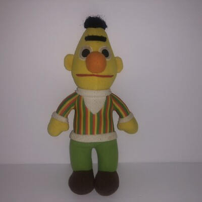 Vintage 12” Sesame Street Bert Plush Toy | eBay