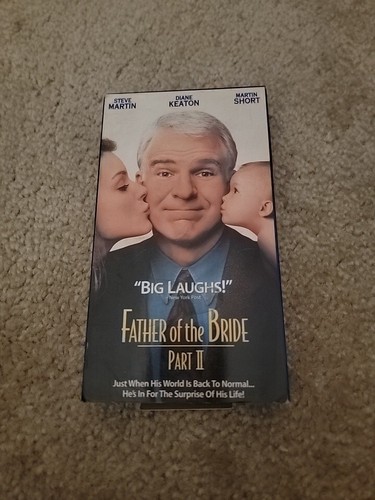 Father of the Bride Part II (VHS, 1996), Steve Martin, Diane Keaton ...