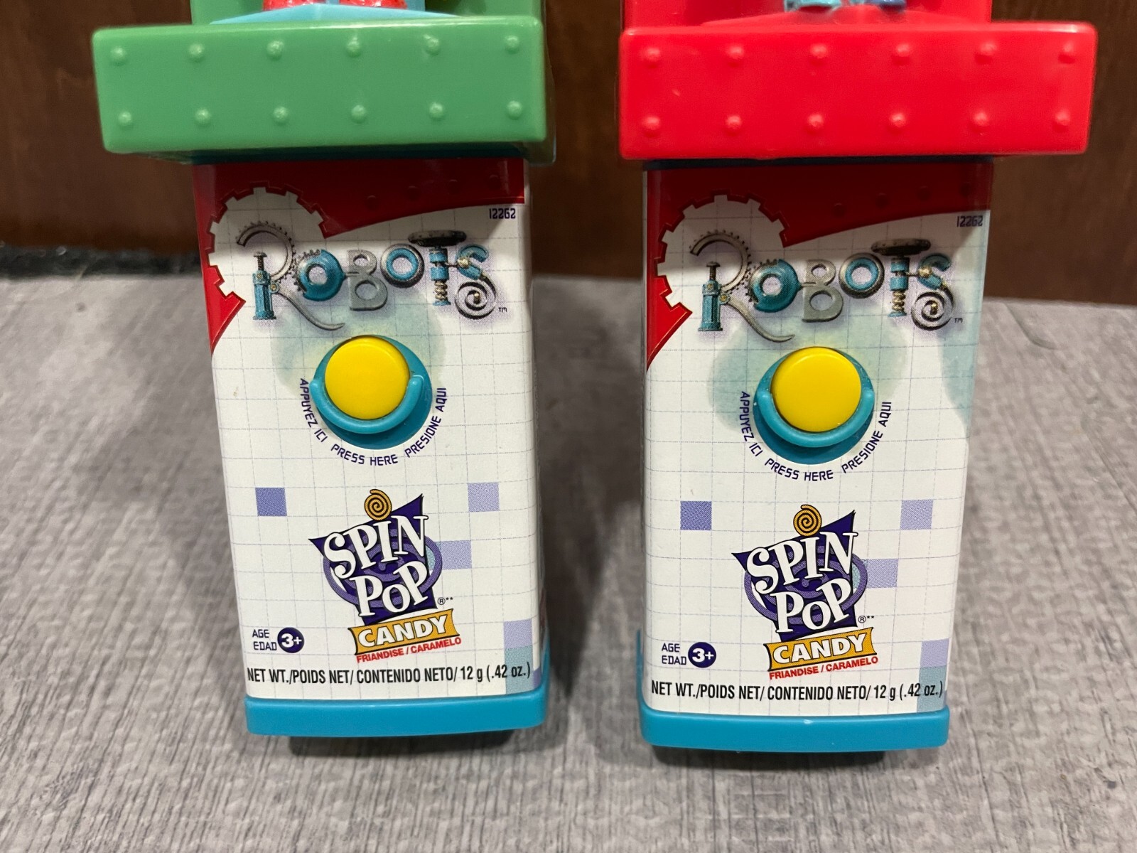 ROBOTS 2005 Animated Film Spin Pops Working With New Batteries ...