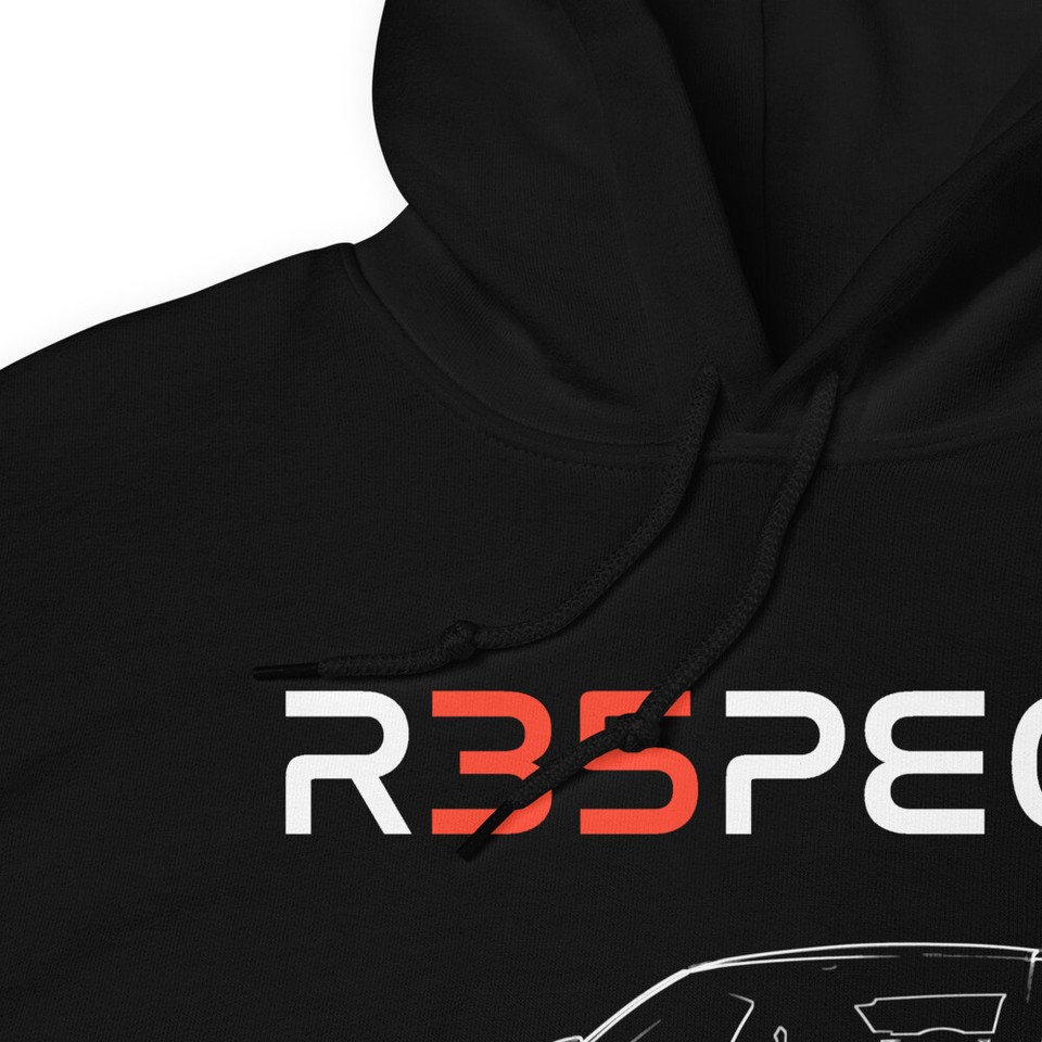 R35 GTR GT-R Skyline Respect JDM Tuner Drift Racing Gift Unisex Hoodie ...