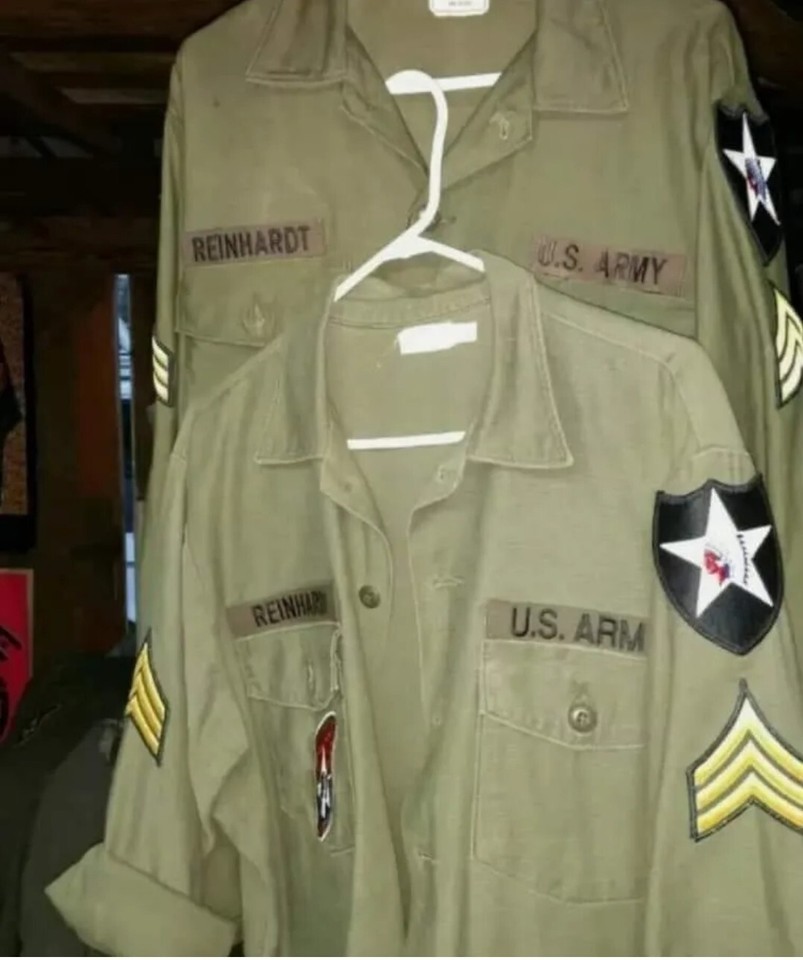 Imjin Scouts DMZ 4.25" John Lennon KOREAN OG-107 ARMY Embroidered Patch ...