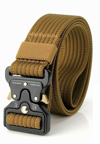 Tactical Belt Heavy Duty Military Durable Nylon Army Quick-Release ...