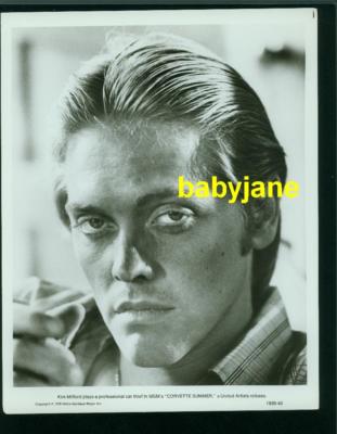 KIM MILFORD VINTAGE 8X10 PHOTO 1978 HANDSOME PORTRAIT CORVETTE SUMMER ...