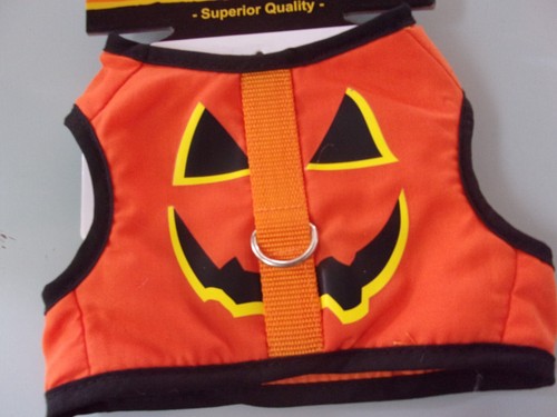 PUMPKIN Harness Dog Costume new Halloween S Small | eBay