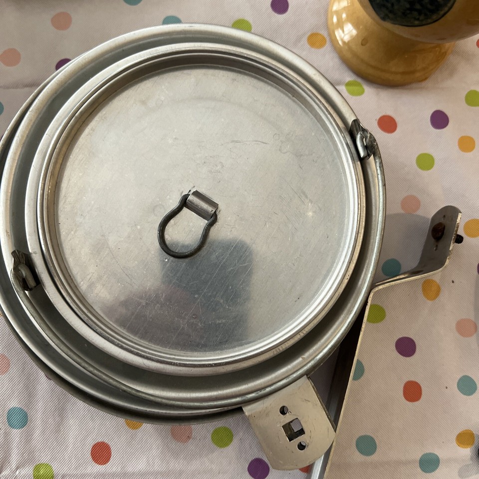 Vtg Boy Scouts of America Mess Kit Cook Set 5 Piece BSA Tinned Steel | eBay