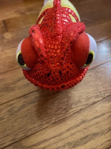 Disney Tangled Red Angry Pascal Chameleon Plush 8" | eBay