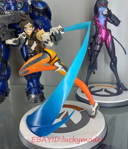 Blizzard Overwatch OW Tracer 26CM Polystone Statue Model FIGURES In ...