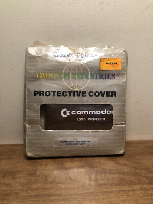 Commodore 1525 Printer Dust Cover Vintage 1980'S Rare NOS New Old Stock ...