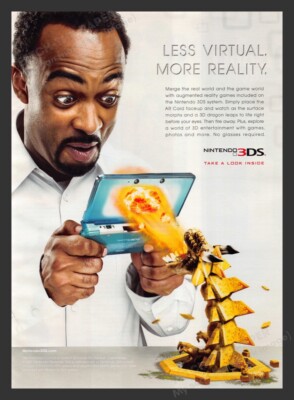 Nintendo 3DS Video Game 2010s Print Advertisement Ad 2011 | eBay
