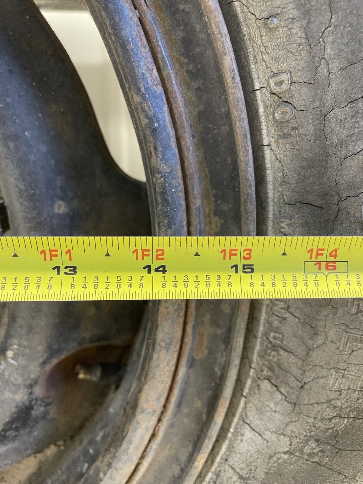 CHEVY & GMC Truck Ring Split Rim Widow Maker Steel Wheel 16'' Original ...