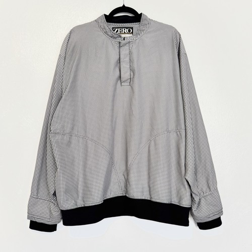 Zero Restriction Lightweight Wind Shirt Men’s XL Houndstooth Golf ...