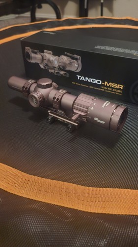 Sig Sauer TANGO-MSR 1-6x24mm Illuminated Red MSR BDC6 Reticle COYOTE ...