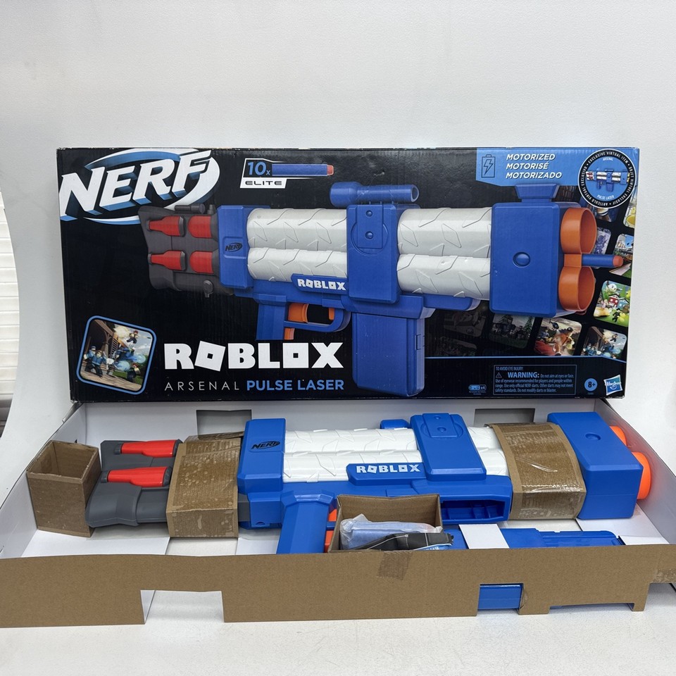 Nerf Roblox Elite Motorized Arsenal Pulse Laser Brand New | eBay