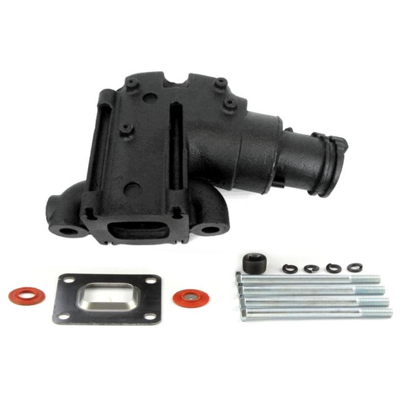 14 Degree Dry Joint Exhaust Elbow/Riser for Mercruiser Replaces ...