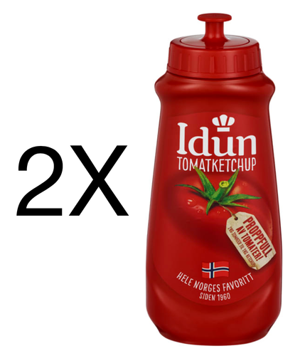 Idun Ketchup Norwegian Tomato Ketchup 2X530g | eBay