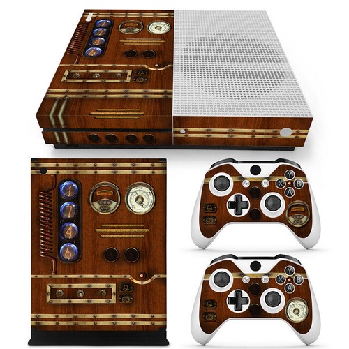 Xbox One S Console Skin Decal Sticker Old Clock Time Machine Custom ...