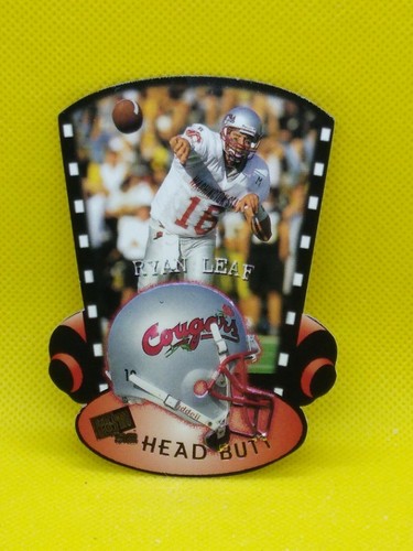 Ryan Leaf 1998 Press Pass HEAD BUTT DIE-CUT #3 | eBay