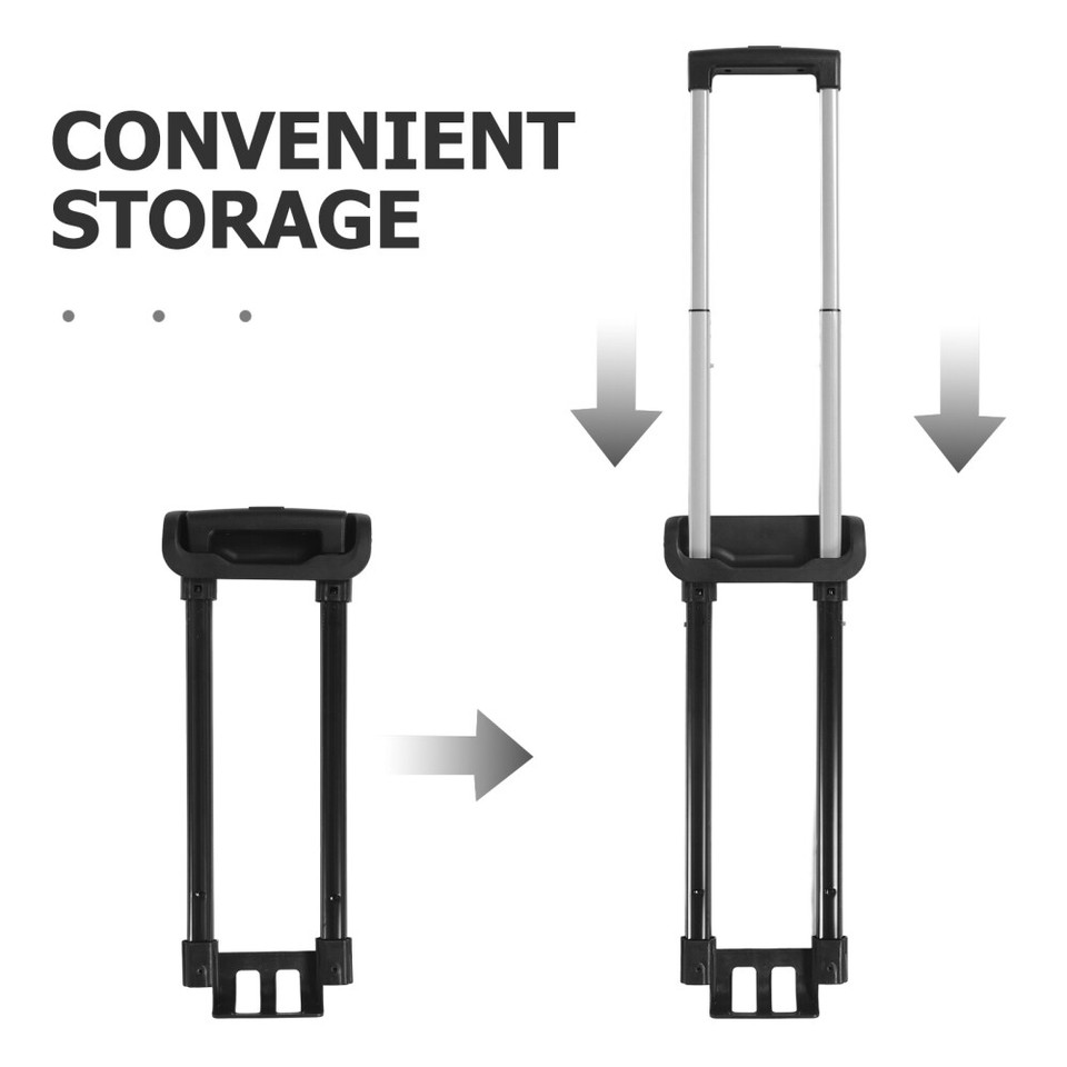 Suitcase Trolley Handle Replacement Luggage Travel Telescopic Extender ...