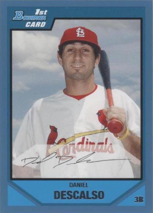 2007 Bowman Draft Picks & Prospects - Prospects Daniel Descalso #BDPP42 ...