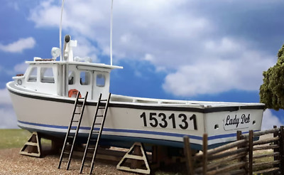 Osborn Model Kits 1124 HO Scale Lobster Boat Lower Hull Kit | eBay