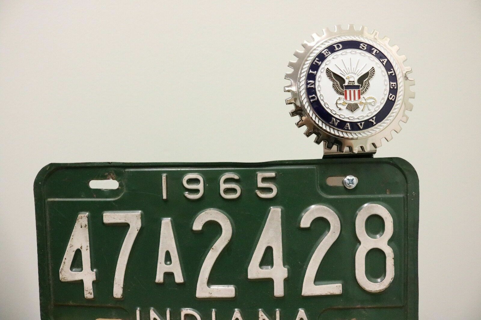 NEW Packard License Plate Topper - All Models - Chromed Brass - Great ...