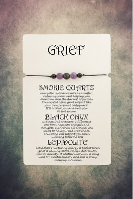 Grief Bracelet Healing Bracelet Sorrow bracelet Handmade Bracelet ...