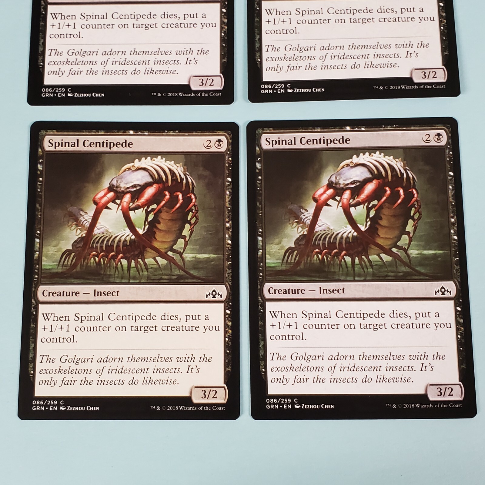 MTG+Spinal+Centipede+Guilds+of+Ravnica+086%2F259+Regular+Common for ...