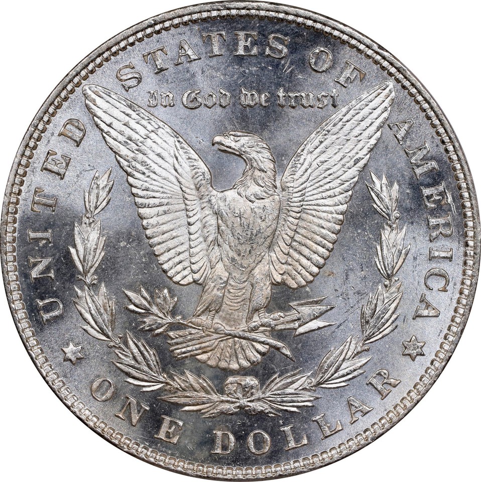 Morgan Silver Dollar 1885 PCGS MS-63 Proof-Like! Blast White! Great eye ...